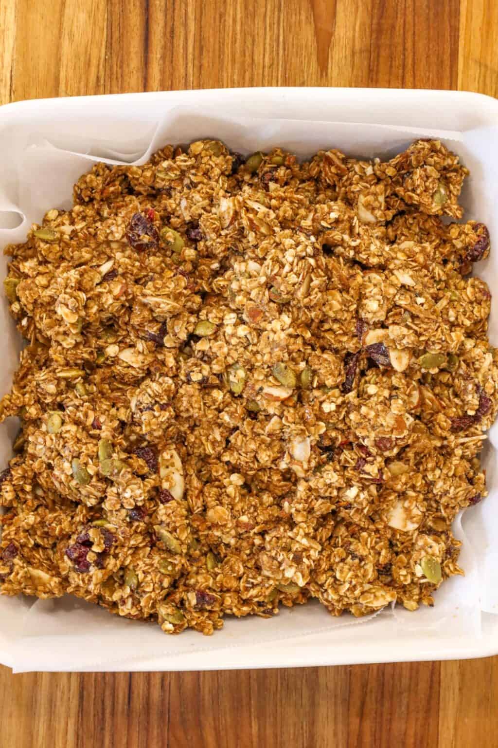 Soft Chewy Granola Bars - Savory Thoughts